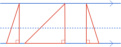 Parallel Split of a Triangle Proof